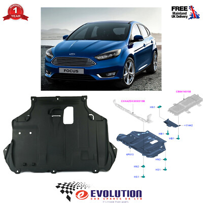 UNDER ENGINE COVER Undertray Rust Shield For Ford Focus Mk3 C-Max ...