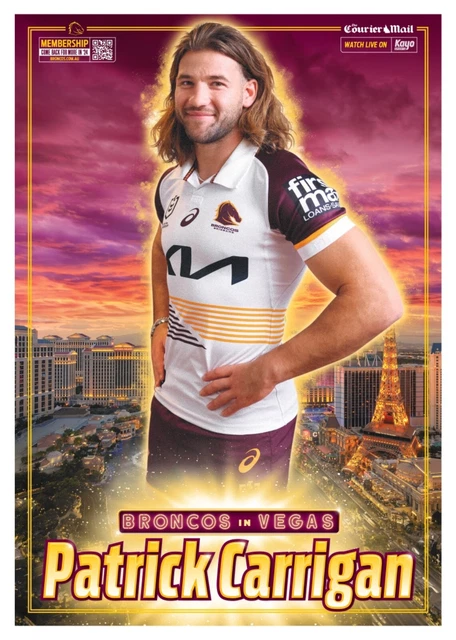 BRISBANE BRONCOS NRL rugby team player poster, bargain 2 EUR 6,64 ...