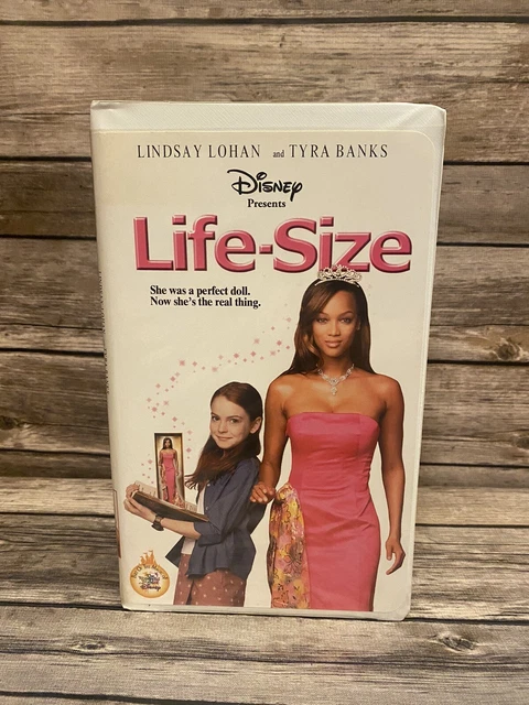 DISNEY'S LIFE-SIZE (VHS, 2000) feat. Lindsay Lohan and Tyra Banks $19. ...