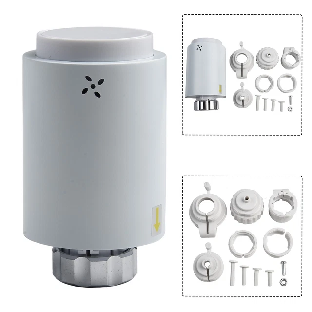 VANNE DE RADIATEUR thermostatique programmable pour int??gration de l'applicatio EUR 54,64 ...