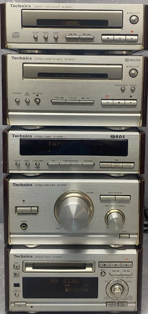 TECHNICS SE-HD501 MINI HiFi Amp with Tuner, Tape Deck, CD Player ...