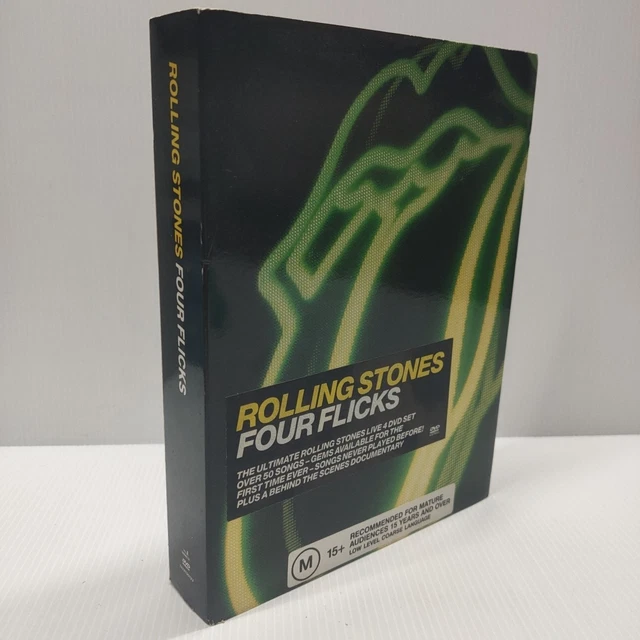 THE ROLLING STONES - Four Flicks DVD region 2-4 + Tour Ticket 2003 Free ...