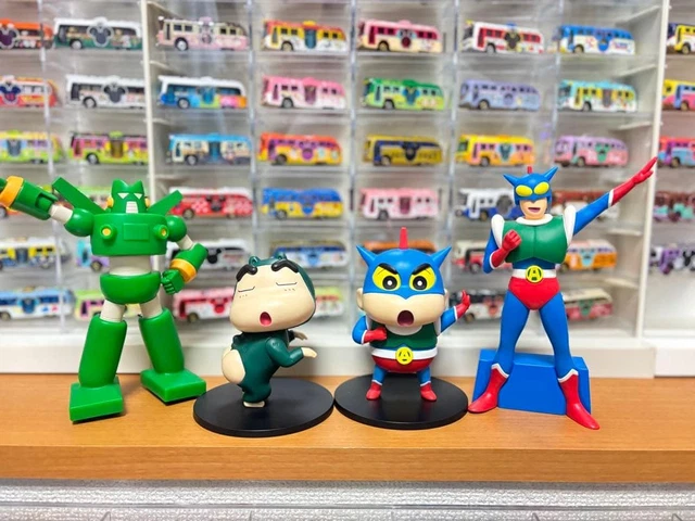 CRAYON SHINCHAN FIGURE Action Mask Sirimal Dashi Quantum Robo EUR 123 ...