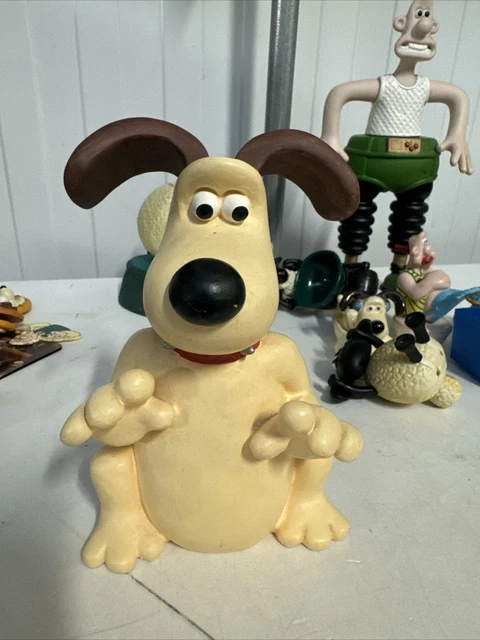 WALLACE & GROMIT. Ceramic Gromit Money Box Bank With Original Stopper ...