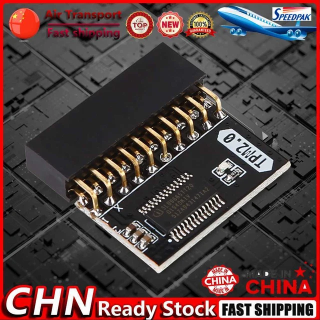 TPM 2.0 MODULE Motherboard 20 Pin TPM Remote Card 20-1 Pin for Gigabyte ...