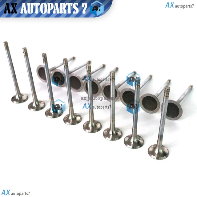 ENGINE INTAKE & Exhaust Valves Set 16PCS For 1.8T 2.0T VW GTI Audi A3 ...