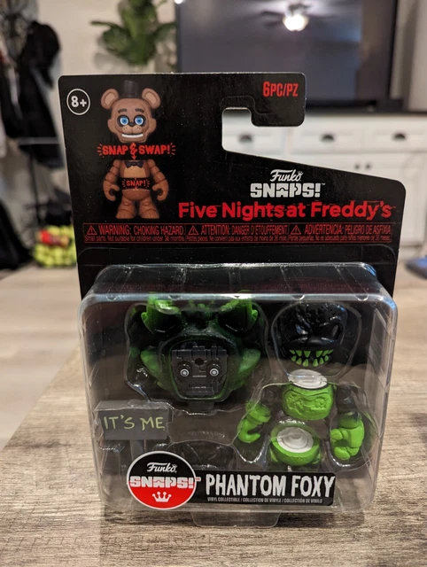 FIVE NIGHTS AT Freddys Snaps Phantom Foxy Figure Freddy FNAF Funko NEW ...