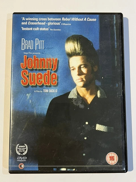 JOHNNY SUEDE DVD 1991 Movie Film Brad Pitt Nick Cave Catherine Keener ...