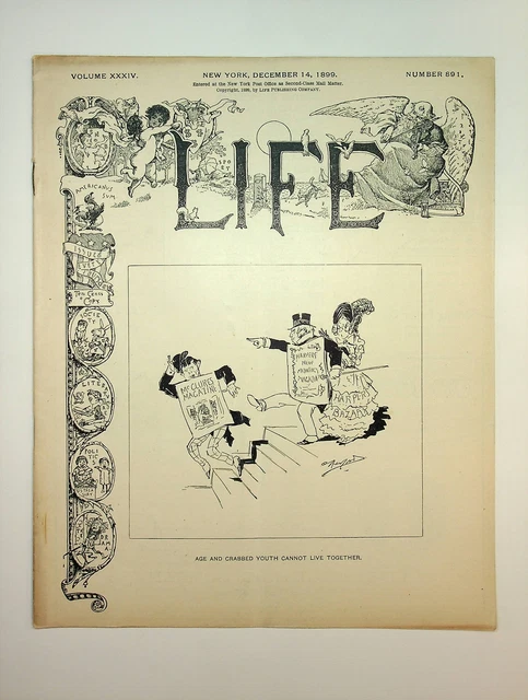 LIFE MAGAZINE DEC 14 1899 VG £60.95 - PicClick UK