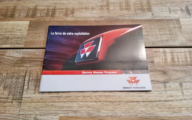 PROSPECTUS BROCHURE CATALOGUE massey ferguson tracteur série gamme 2005 EUR 6,99 - PicClick FR