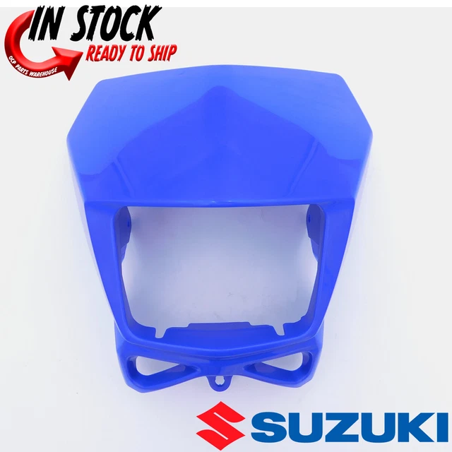 NEW OEM SUZUKI 2002-2021 Drz400 S Sm Dr200 Dr650 Headlight Cover Blue ...