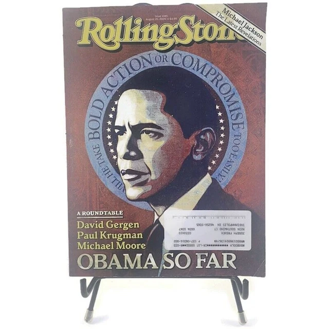 ROLLING STONE MAGAZINE August 20 2009 Barrack Obama Presidency £6.36 ...