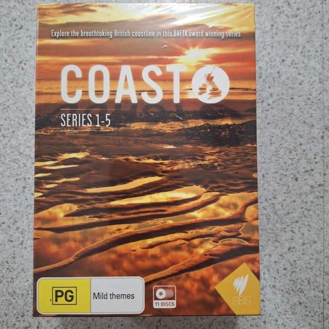 COAST - SERIES 1-5 Box Set DVDs - 1,2,3,4,5 Documentary New and Sealed ...
