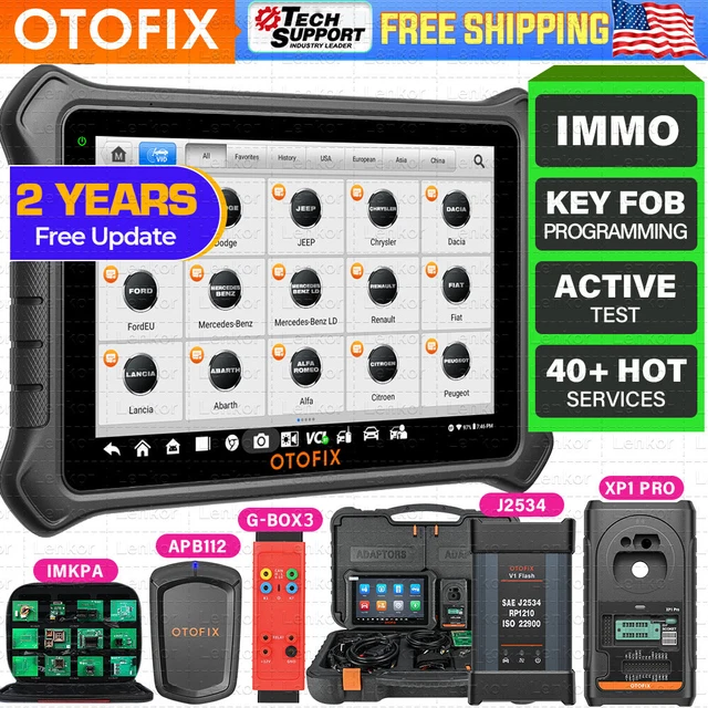 2025 OTOFIX IM2 2 Years Updates IMMO Key Programming Coding Diagnostic ...