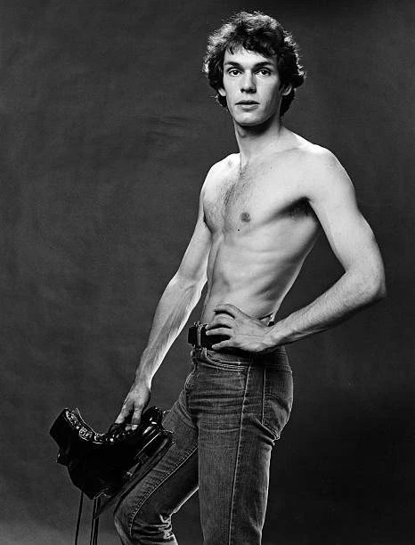 OLYMPIC GOLD MEDAL winning British figure skater John Curry in 1976 Old ... OLYMPIC GOLD MEDAL winning British figure skater John Curry in 1976 Old ...