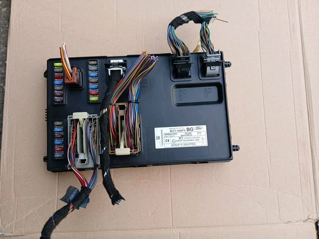 FORD TRANSIT MK7 Bcm Body Control Module 8C1T-14A073-Bg Fuse Box 06 ...