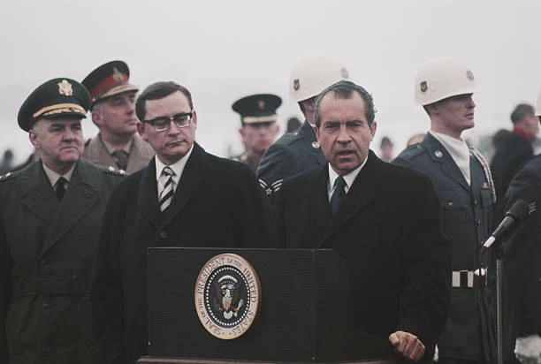 PRESIDENT RICHARD NIXON Visits West Germany 1969 OLD PHOTO EUR 6,73 ...