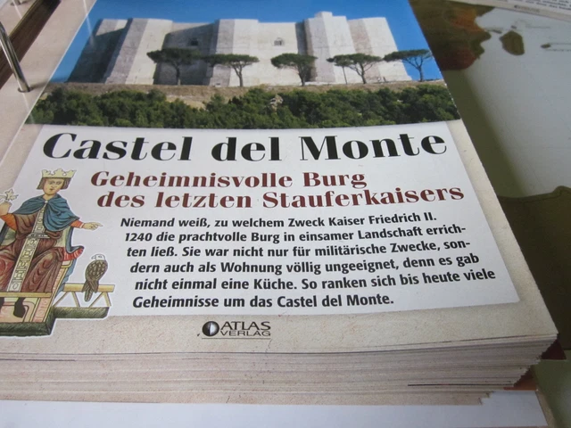BURGEN UND SCHLÖSSER Italien Castel del Monto Burg des letzten ...