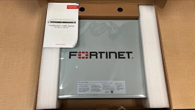 FORTINET FORTISWITCH FS-148E-POE Ethernet Switch EXP 12/20/25 (FS-148E ...