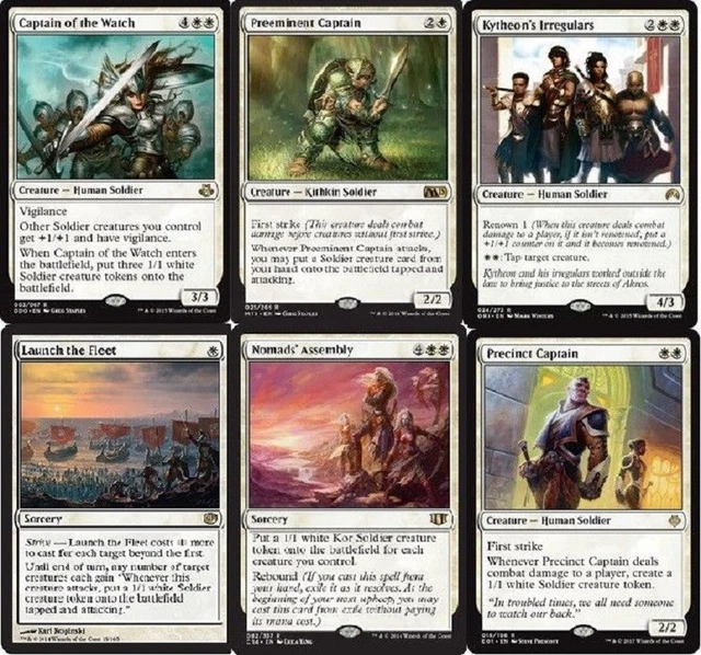SUPREME SOLDIERS (MONO White) Deck - Rhox - 60 Cards MTG - Magic ...