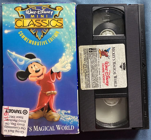 WALT DISNEY MINI Classics - Mickeys Magical World (VHS, 1991) B2G1FREE ...