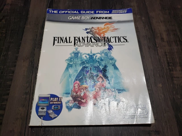 FINAL FANTASY TACTICS Advance Official Strategy Guide Nintendo Power ...