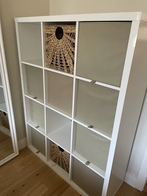 IKEA KALLAX SHELVING Unit White £48.11 - PicClick UK