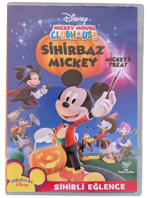 DISNEY MICKEY MOUSE Clubhouse - Sihirbaz Mickey (Mickey’s Treat) DVD £4 ...