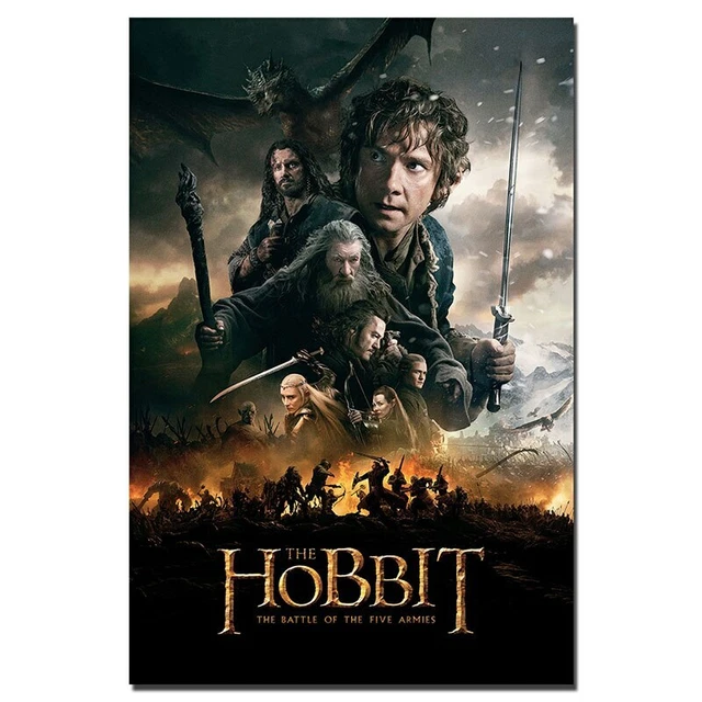 TOILE TABLEAUX FILM Star le hobbit 50x75 cm EUR 34,99 - PicClick FR