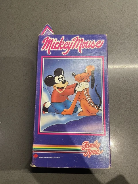 RARE MICKEY MOUSE Family Tyme Vhs Retro Vtg $20.20 - PicClick CA