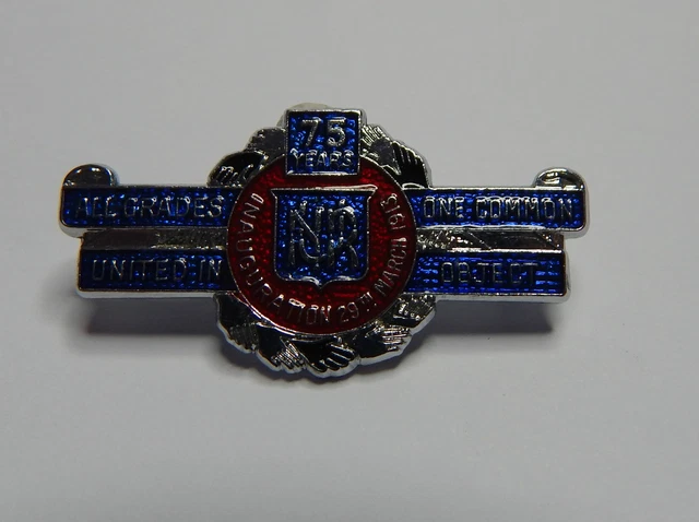 NATIONAL UNION OF Railwaymen 75 years badge from 1988 £14.45 - PicClick UK