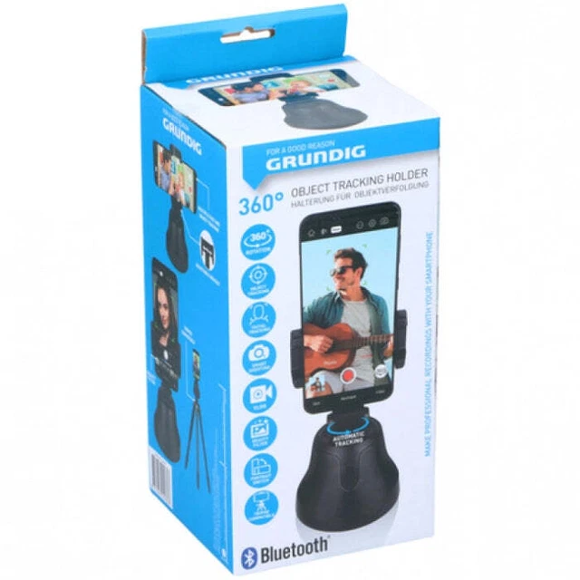 GRUNDIG ED-49803: 360° Rotating, Face/ Object Tracking Phone Holder for ...