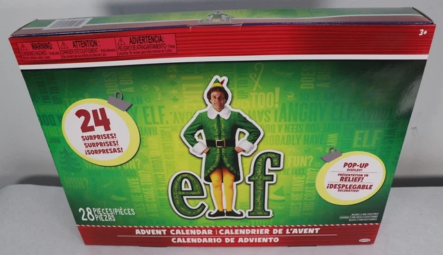 2024 JAKKS PACIFIC Elf Pop Up Advent Calendar 24 Surpries 28 Pieces New ...