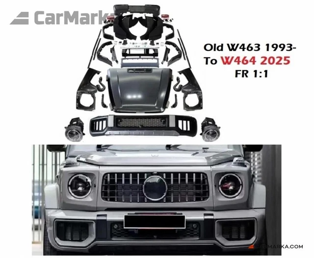 G CLASS G63 2026 LOOK CONVERSION BODY KIT EXTERIOR W463 to W464 for ...