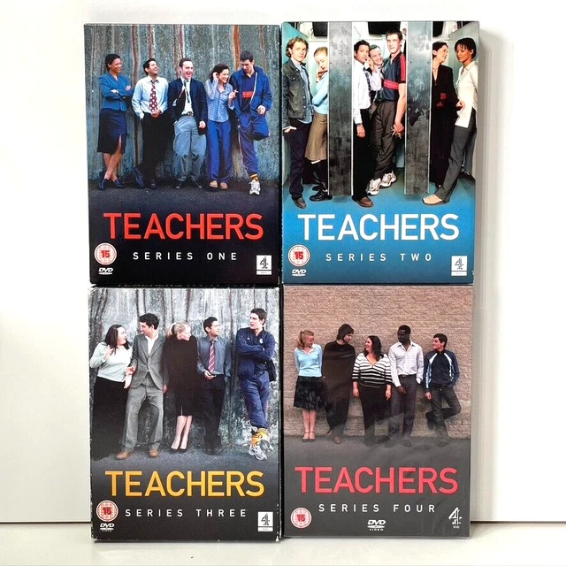 TEACHERS DVD BOX Set Complete Series 1-4 TV Drama All 40 Episodes on 12 ...
