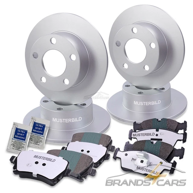 ATEC BREMSSCHEIBEN+BREMSBELÄGE BREMSKLÖTZE Vorn+Hi Für Mercedes Viano ...