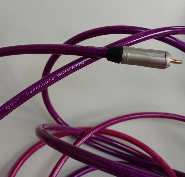 QED REFERENCE DIGITAL Coaxial Audio Cable, 5 metres, custom made by AV ...