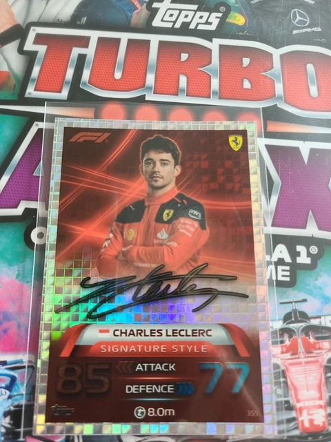 CHARLES LECLERC SIGNATURE Turbo Attax No. 355 EUR 70,00 - PicClick DE
