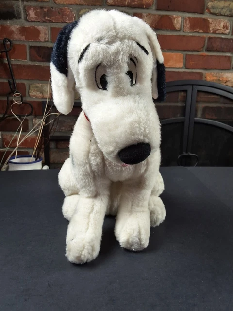 DISNEY'S 101 DALMATIANS 14" Sitting Dipstick Pup Plush Dog Used w/o Tag ...