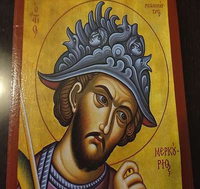 ICÔNE ST. MERKURIOS Icon icoon ICONA икона Ikona Icone saint Mercurius ...