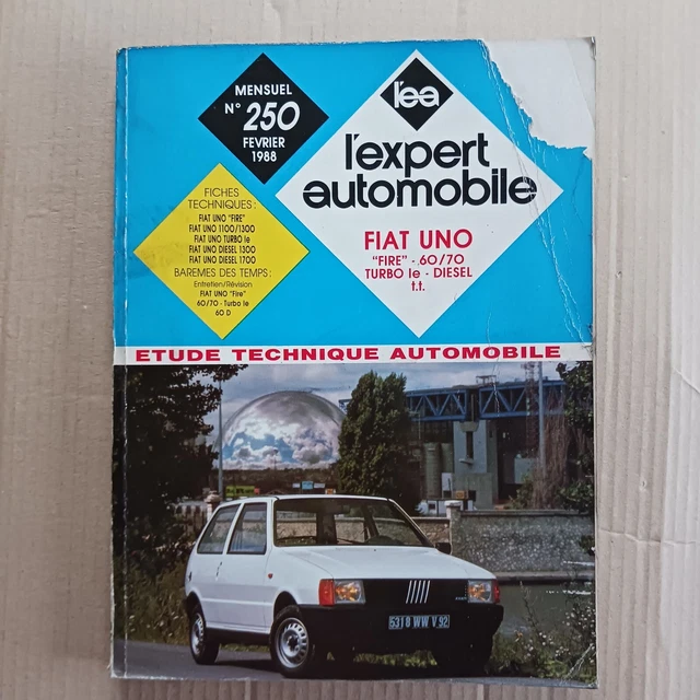 REVUE TECHNIQUE FIAT UNO " Fire - 60/70 - Turbo ie - Diesel T.T " EUR 6 ...