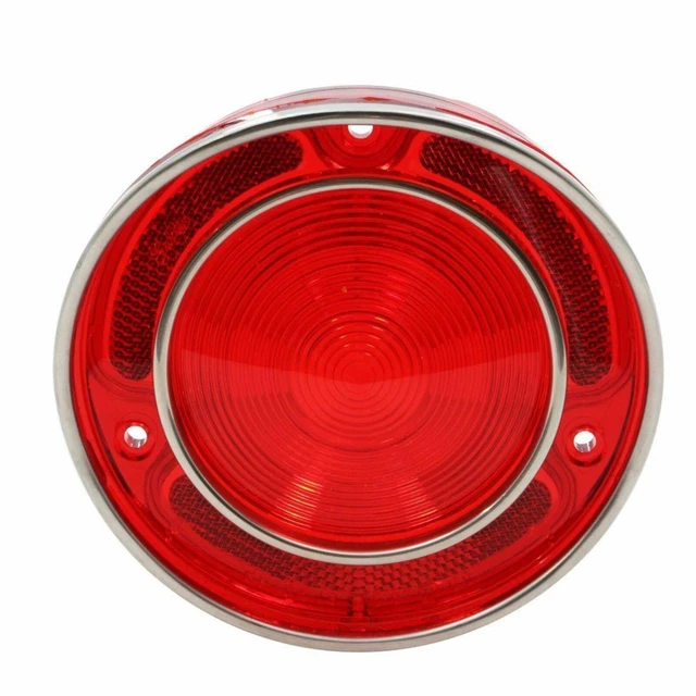 68 69 CHEV Corvette Red Tail Light Lens New 1968 1969 Lamp Stingray EUR ...