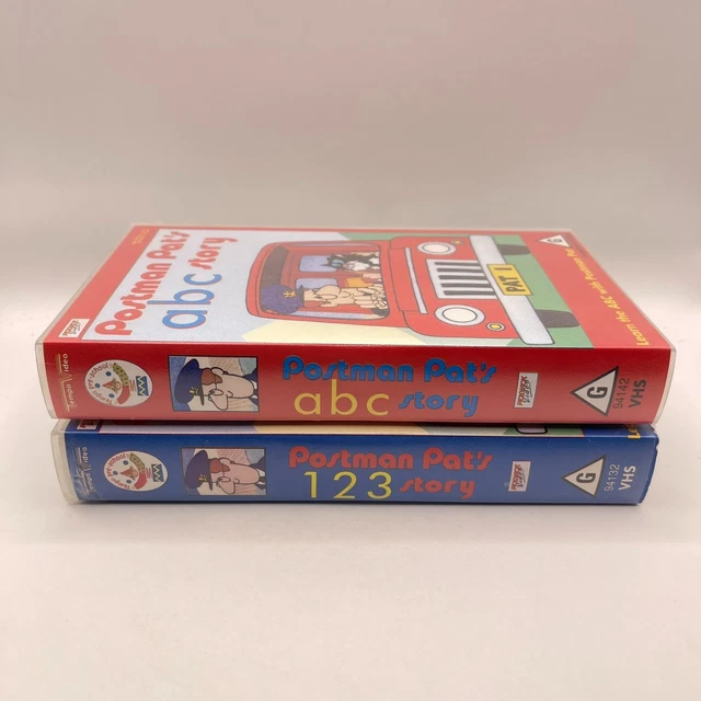 POSTMAN PAT'S ABC story and 123 story (VHS 1990) Learn your ABC with ...
