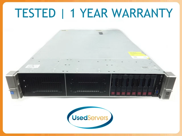 HP PROLIANT DL380 G9| 2x 2630v4 2.2GHZ=20Core| 96GB| 8xHD TRAY| P440 ...