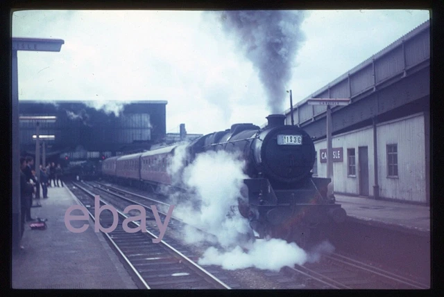 ORIGINAL 35MM slide - ex LMS 5MT 45363 at Carlisle station w/ IS36 6.8. ...