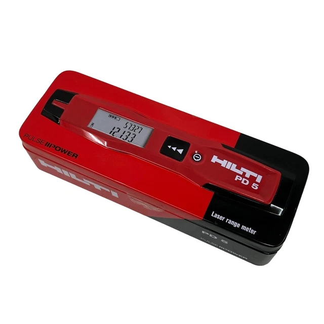 NEW HILTI PD-5 Laser Range Meter Distance Finder Measurement Pulse ...