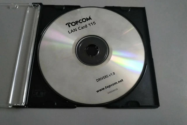 SCHEDA LAN CD-ROM Topcom 115 driver v1.0 EUR 1,00 - PicClick IT