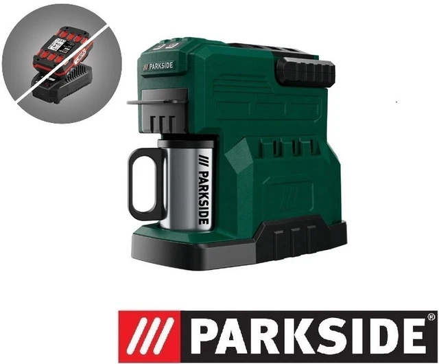 PARKSIDE® CAFETIÈRE DE Chantier à batterie 20V Sans batterie Ni ...