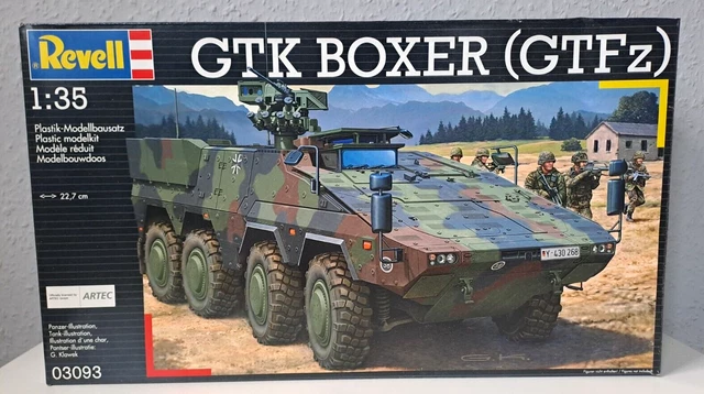 REVELL 03093 GTK Boxer ( GTFz) 1:35 Modellbausatz 2011 Panzer NEU mit ...