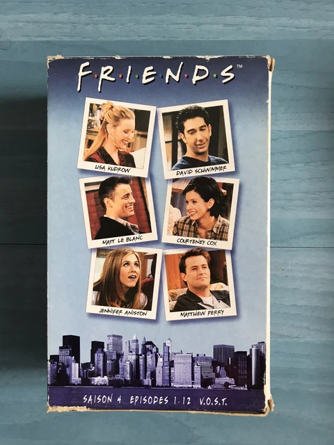 FRIENDS VHS SEASON 4 / Season 4 Full Episodes 1-24 VOSTFR £15.43 ...